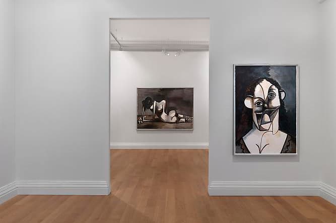 George Condo "Ink Drawings" @ Skarstedt Gallery London | HYPEBEAST