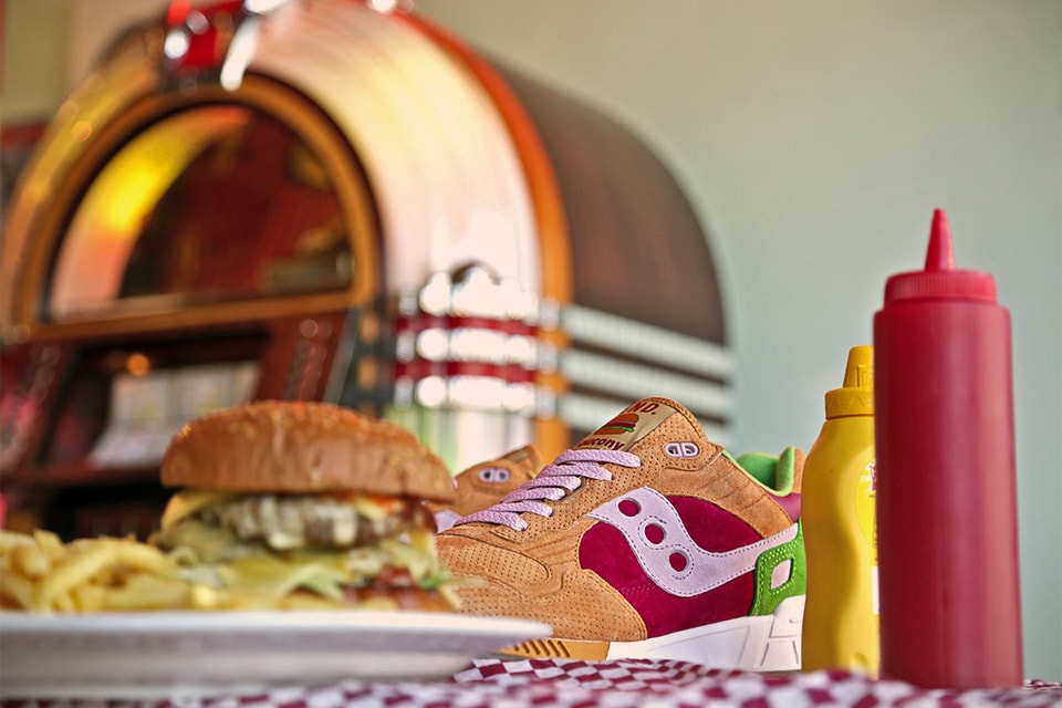 END. x Saucony Shadow 5000 "Burger" | HYPEBEAST
