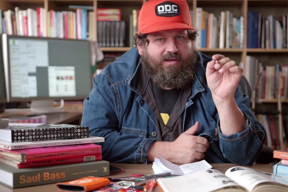 Aaron Draplin Shows How to Conceptualize and Create a Logo in 15 ...