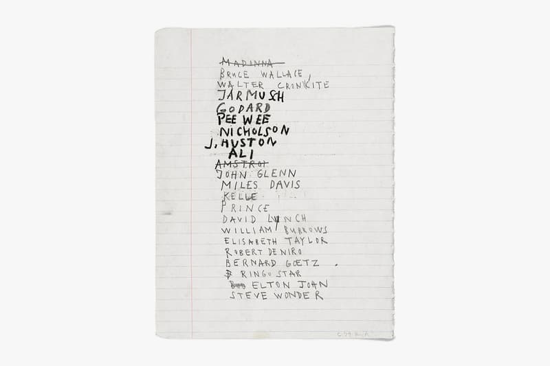 "Basquiat: The Unknown Notebooks" @ Brooklyn Museum | Hypebeast