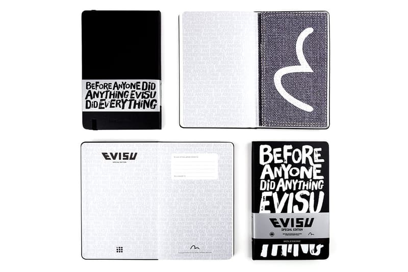 EVISU x Moleskine Special Edition Notebook | Hypebeast