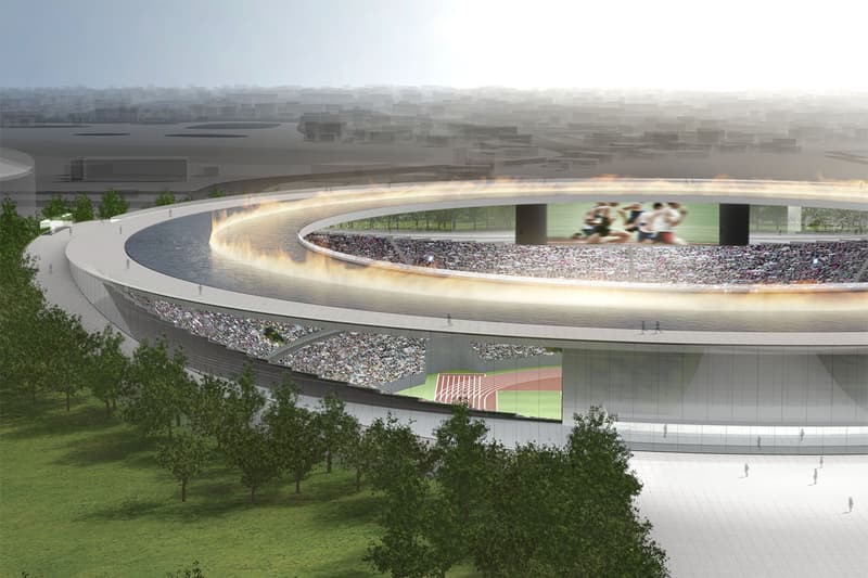 New National Stadium for the Tokyo 2020 Olympics by Tokujin Yoshioka ...