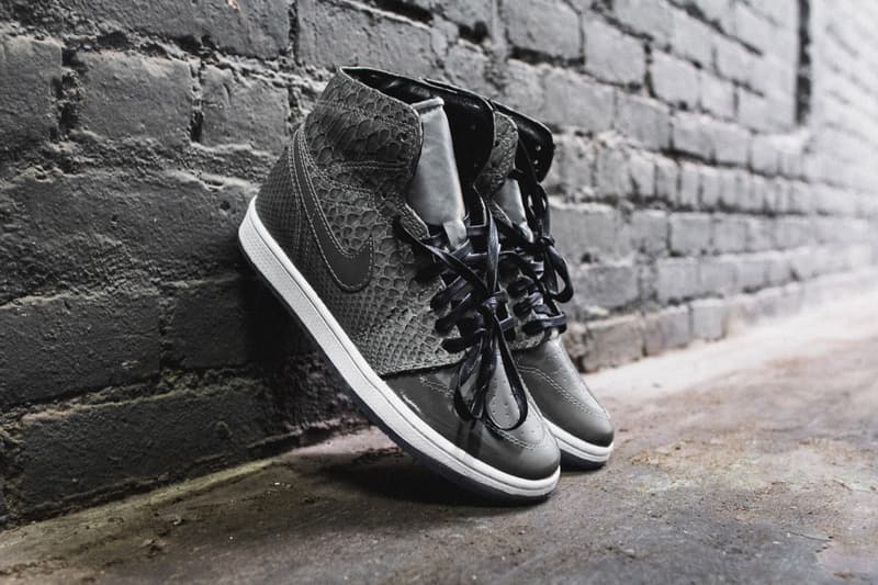 The Shoe Surgeon Custom Air Jordan 1 Python Patent Leather 3M | HYPEBEAST
