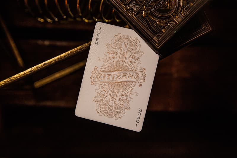 Gold Foil Citizen Playing Cards | HYPEBEAST