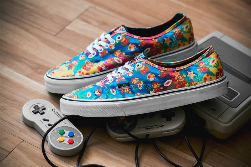 Vans and Nintendo Collaboration Closer Look | Hypebeast