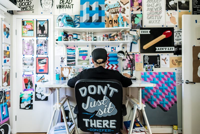 Ron English Black Krusty The Clown with Madness | Hypebeast