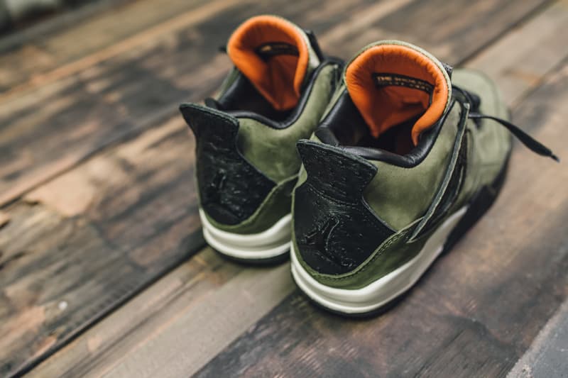 Undefeated Inspired Air Jordan 4 Custom | Hypebeast