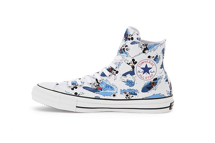 Converse Chuck Taylor All Star 100 Mickey Mouse Surfin Hi | HYPEBEAST