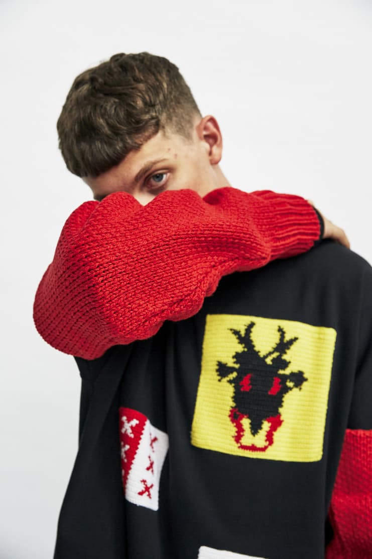 Raf Simons American Sleeves Sweater Design | Hypebeast