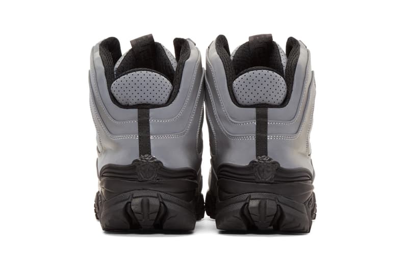 Versace Greek Key Formal High-Top Sneaker | Hypebeast