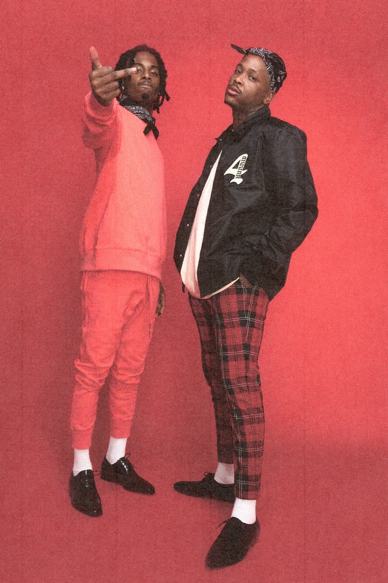 YG & Playboi Carti Front 4Hunnid’s New Lookbook | Hypebeast