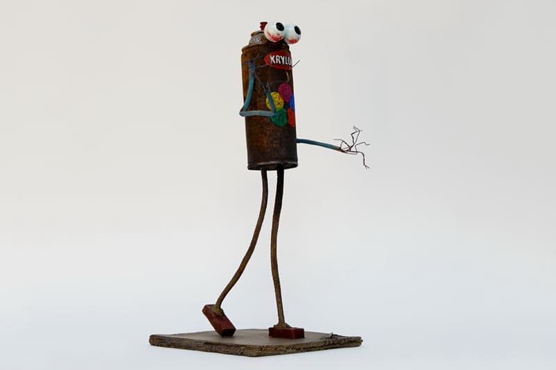 Paul Insect & Bast 'Can Man' Bronze Sculpture | Hypebeast