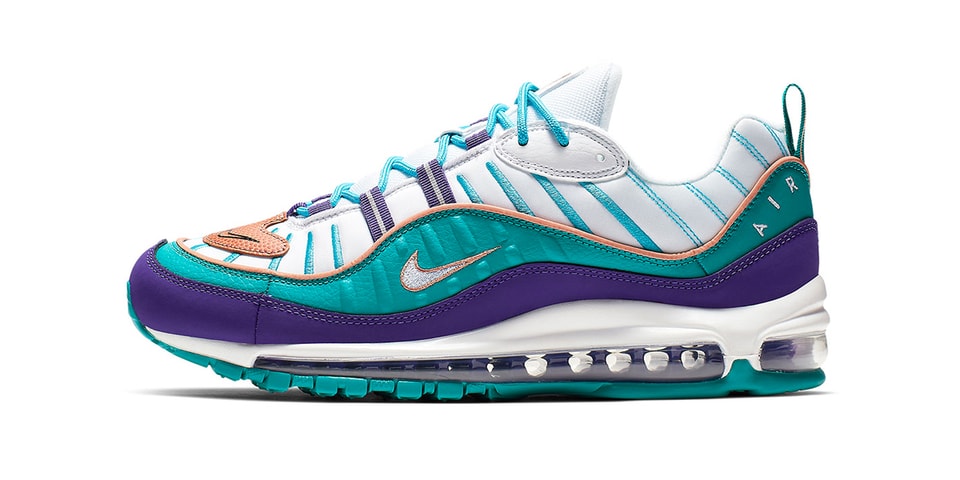 Nike Air Max 98 Charlotte Hornets Colorway | Hypebeast