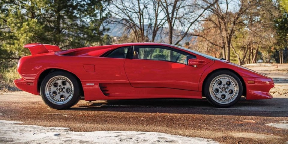 Mario Andretti 1991 Lamborghini Diablo Sotheby's | HYPEBEAST