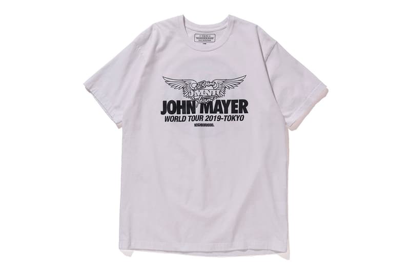John Mayer x NEIGHBORHOOD 2019 Tour Merch Collab | HYPEBEAST
