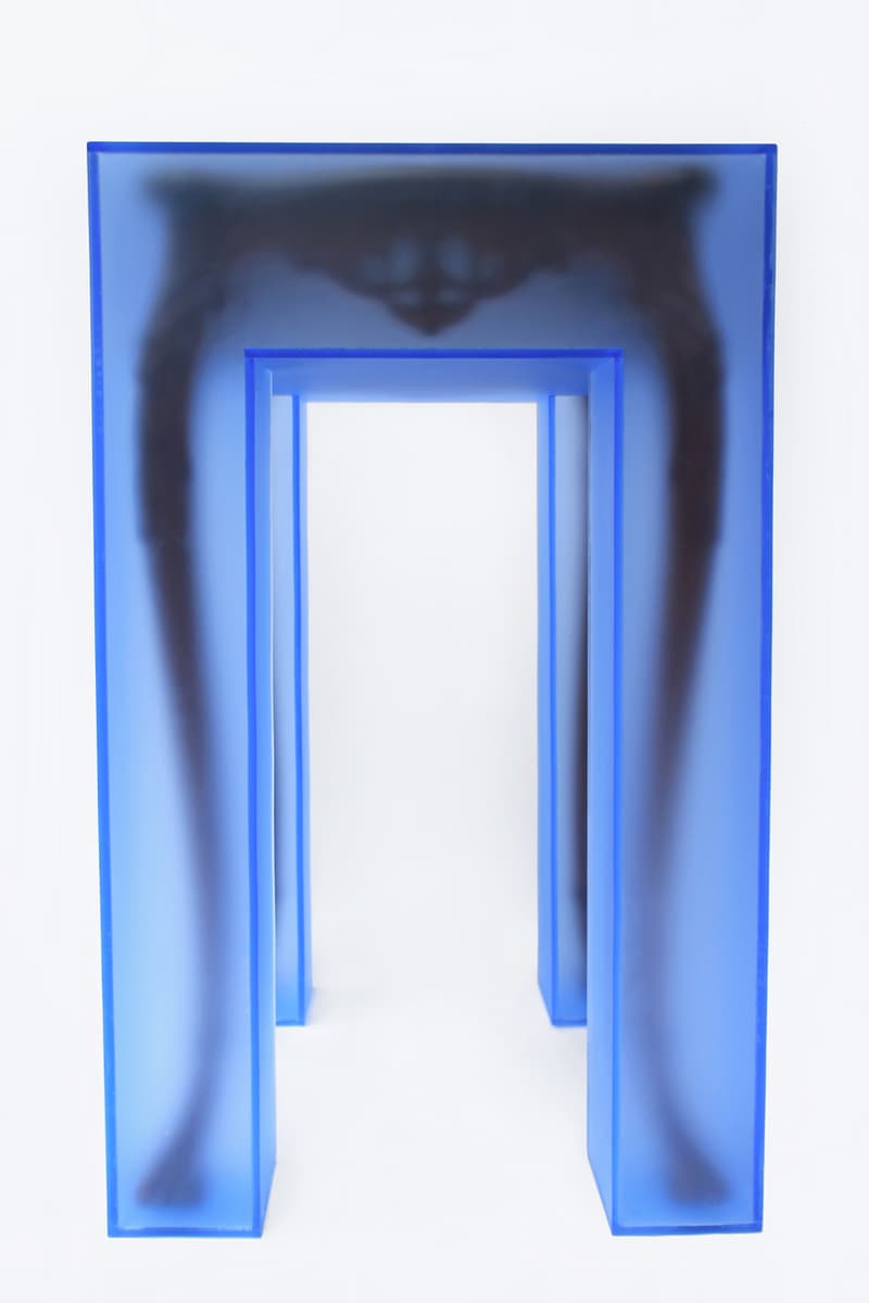 3.Paradis Joyce Lin Blue Acrylic Encased Furniture | HYPEBEAST