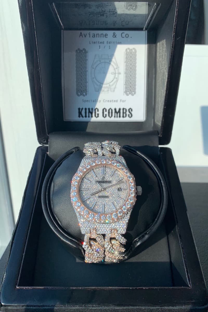 King Combs Avianne & Co. Cuban Link AP Watch | Hypebeast