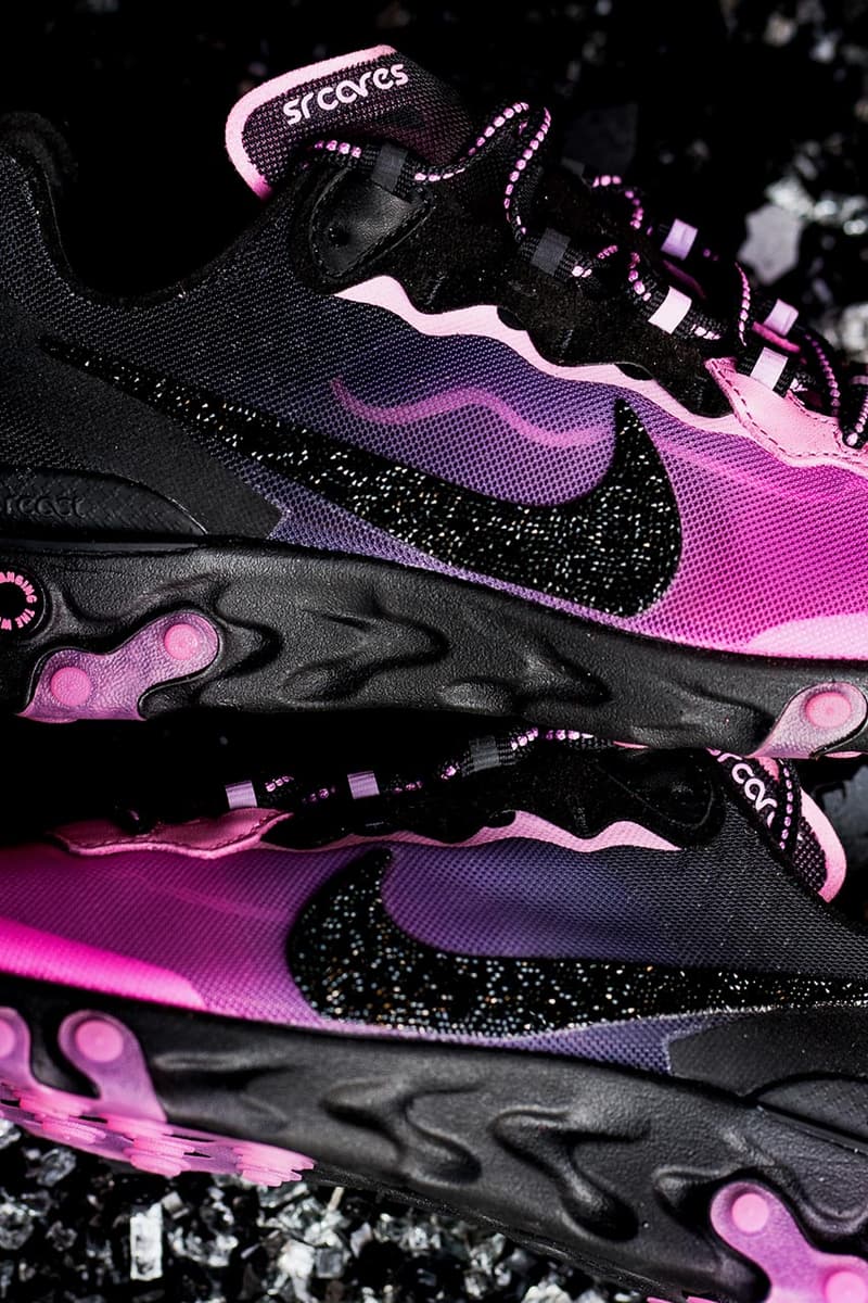 Sneaker Room x Nike React Element 87 Breast Cancer Awareness | Hypebeast