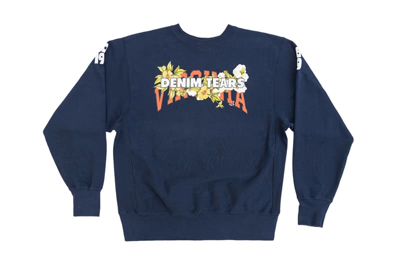Denim Tears x Virginia Crewneck Sweaters | HYPEBEAST