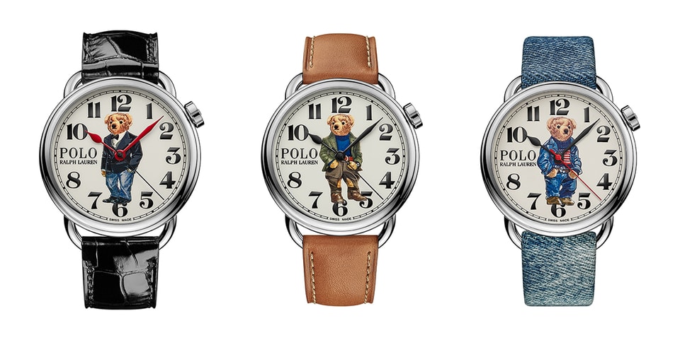 Ralph Lauren New Polo Bear Watch Release | Hypebeast