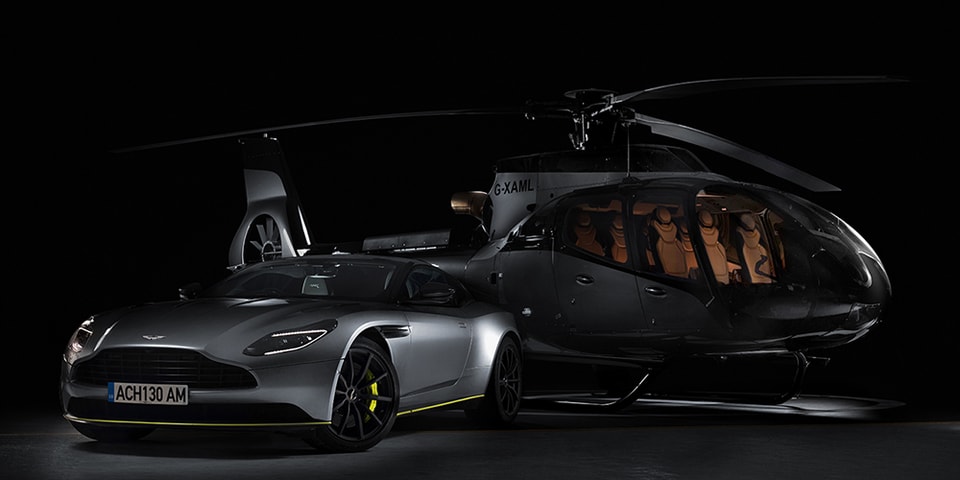 Aston Martin x Airbus ACH130 Helicopter Revealed | HYPEBEAST
