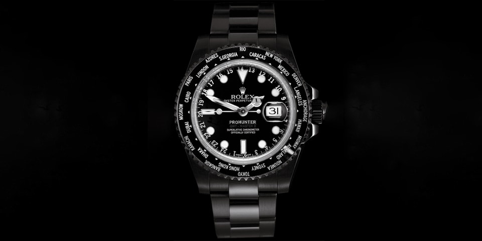 Pro Hunter Rolex World Time Stealth Release | Hypebeast