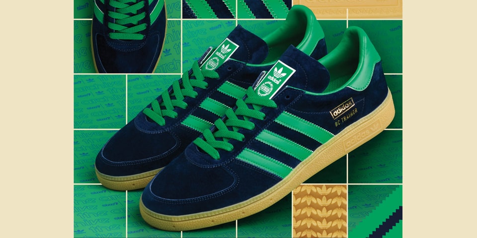 size? adidas Originals BC Trainer Navy & Green | Hypebeast