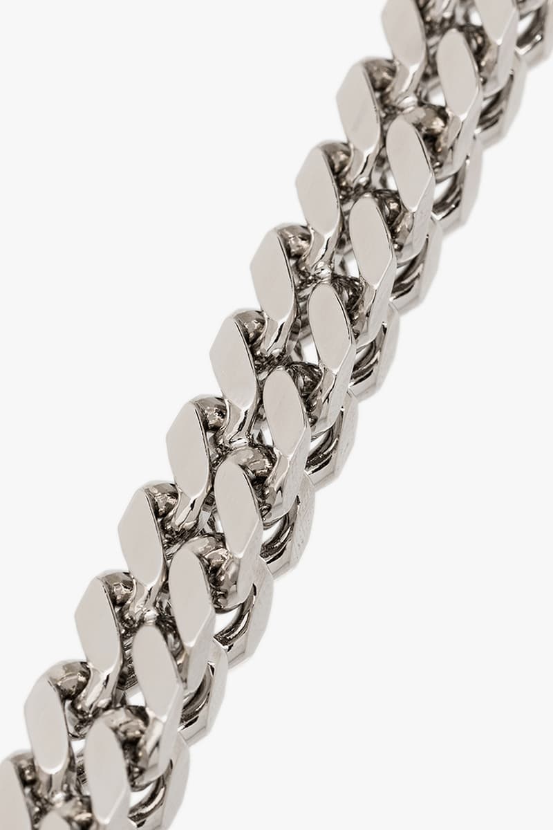 1017 ALYX 9SM Silver Tone Cubix Chain Necklace | HYPEBEAST DROPS