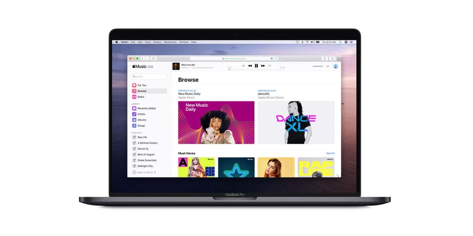 Apple Music Now Available to Use on Web Browsers | Hypebeast