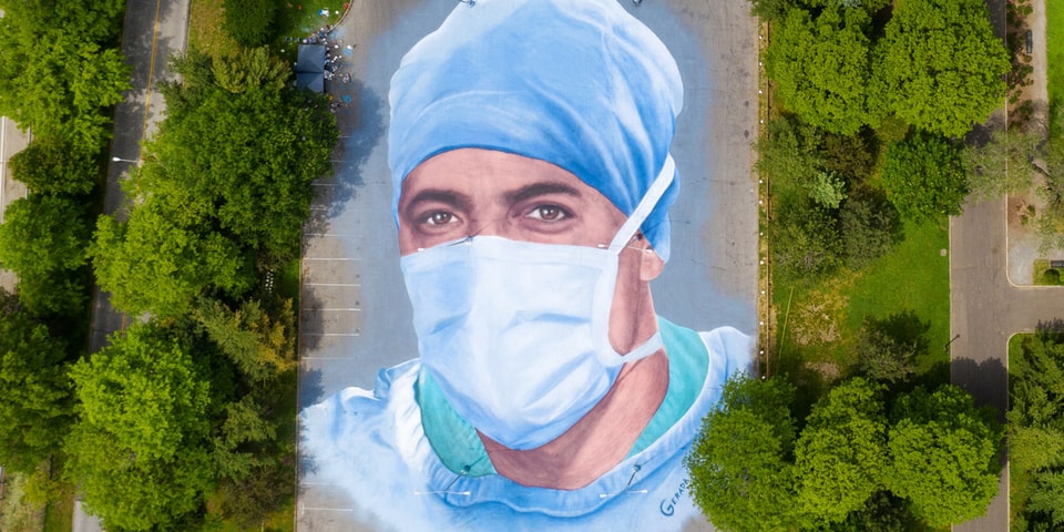 Jorge Rodriguez-Gerada Doctor Mural COVID-19 | Hypebeast