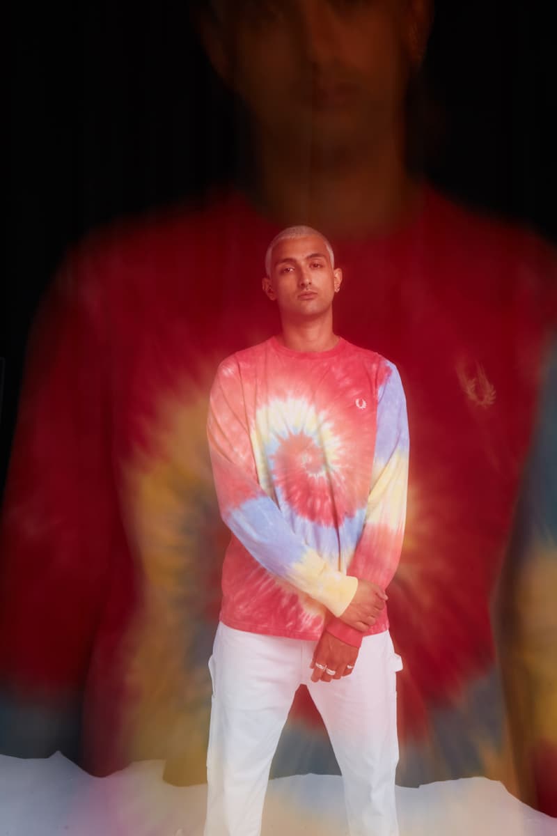 size? & Fred Perry Acid House-Inspired “Kaleidoscope” Collection ...