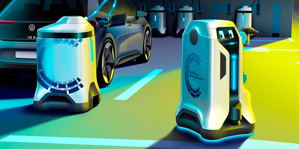 Volkswagen Previews EV-Charging Mobile Robot | HYPEBEAST