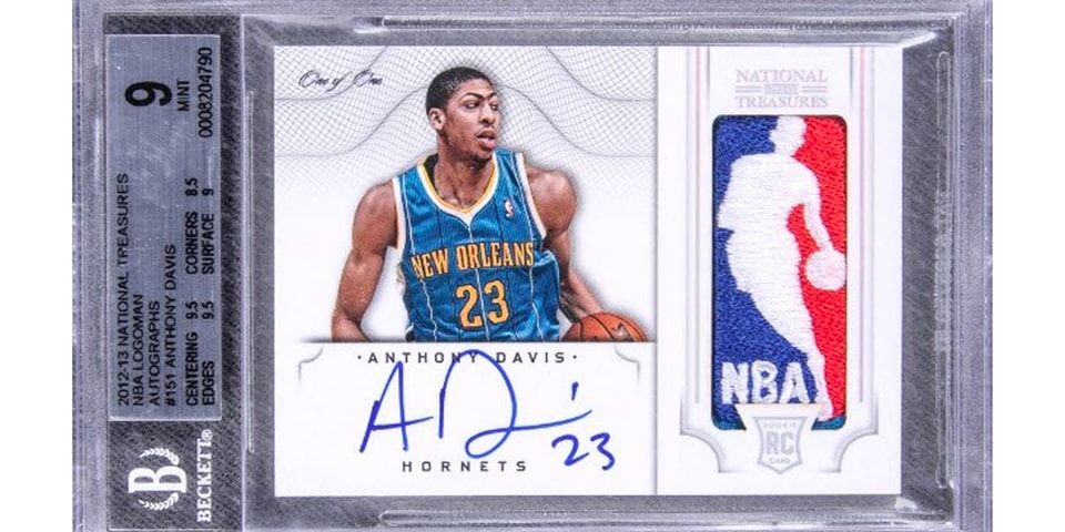 Anthony Davis Autographed Rookie Card Auction | Hypebeast