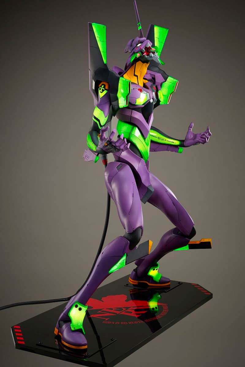 F:NEX 'Evangelion' Eva Unit-01 & Rei Ayanami Life-Size Figure | Hypebeast