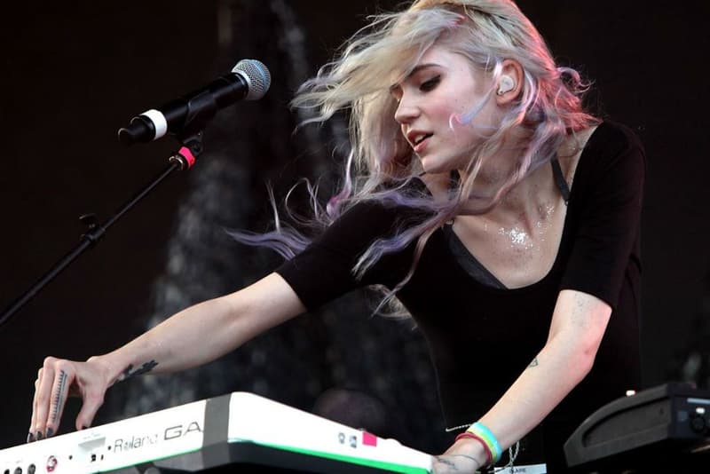 Grimes - laughing and not being normal | Hypebeast
