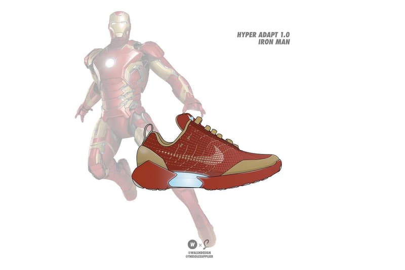 Une Collaboration Entre Nike Et Marvel Est Imaginée Par Un Illustrateur ...