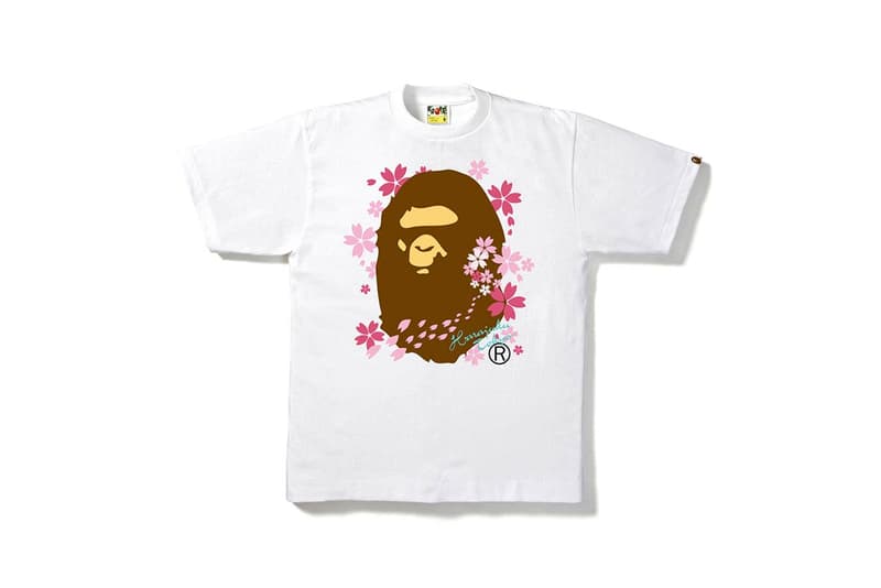 BAPE Sakura T-Shirts Inspired by Cherry Blossoms | HYPEBAE