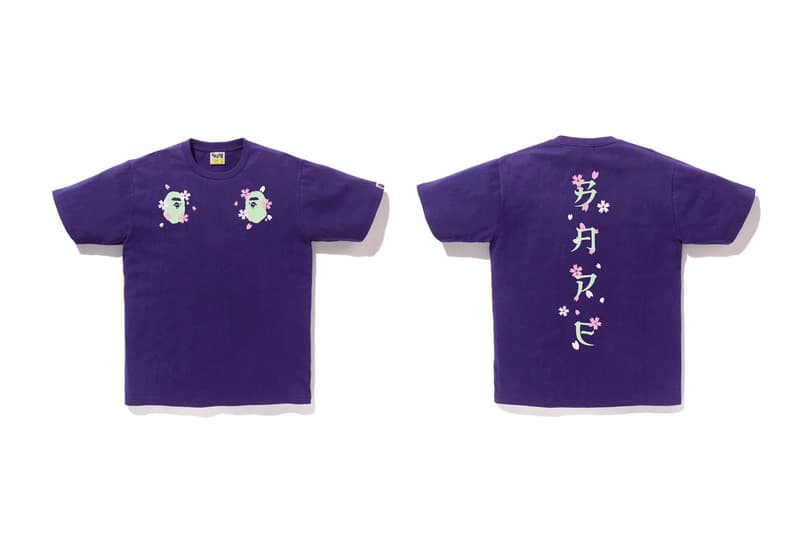 BAPE Sakura T-Shirts Inspired by Cherry Blossoms | HYPEBAE