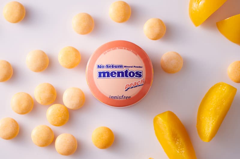 Mentos x innisfree No Sebum Mineral Powder | Hypebae