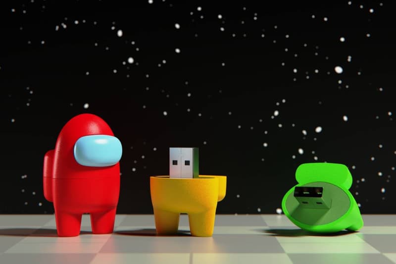 Designer Creates 'Among Us'-Themed Lamps and USB | HYPEBAE