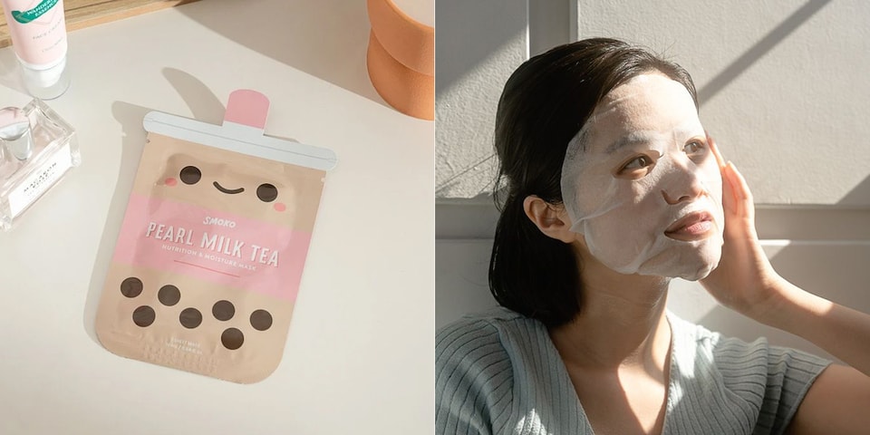 SMoko Bubble Boba Pearl Milk Tea Sheet Mask | Hypebae