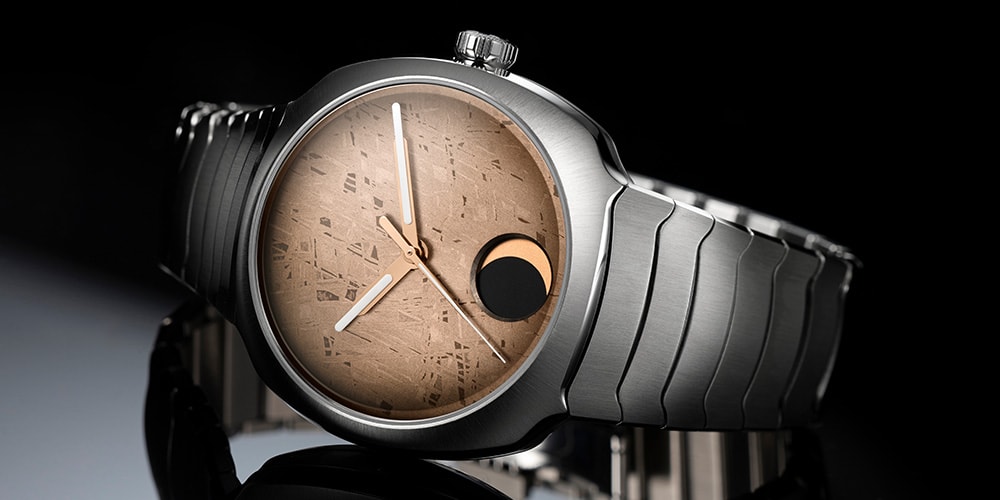 H. Moser Streamliner Perpetual Moon Concept Meteorite Watch sa ...