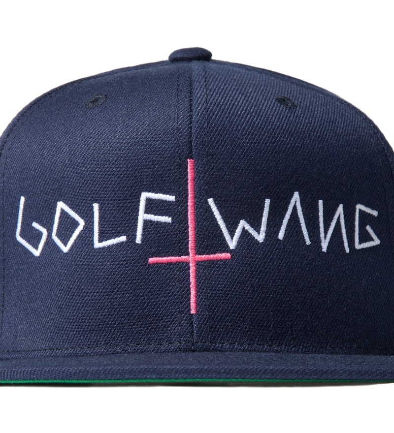 Odd Future - Navy Golf Wang Snapback Cap | HBX