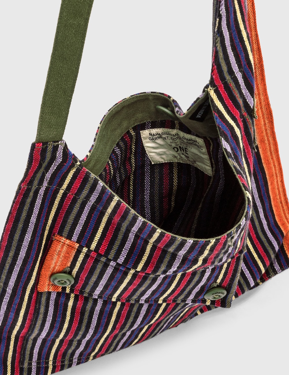 Maharishi - Embroidered Mil Yard Monk Bag | HBX