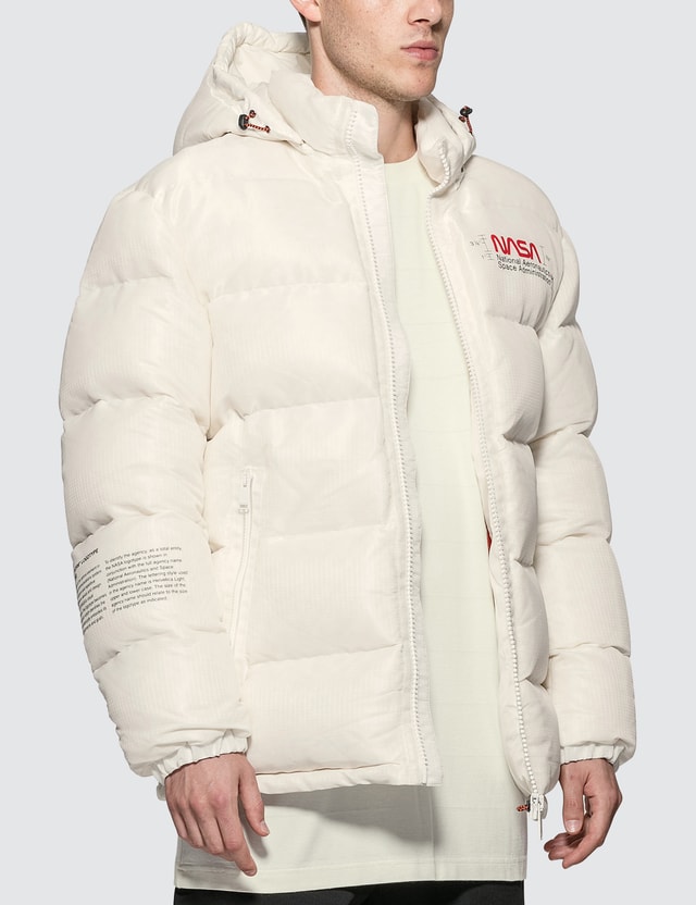Heron Preston - NASA Down Puffer Jacket | HBX