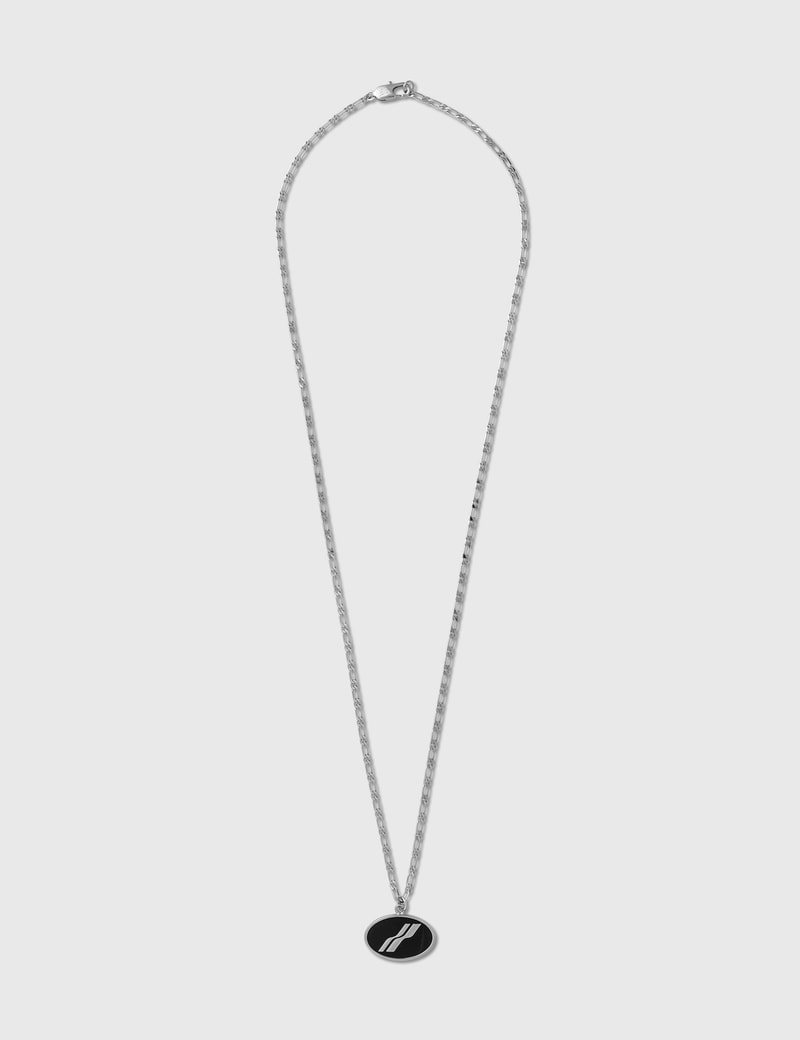 We11done - Oval Logo Necklace | HBX