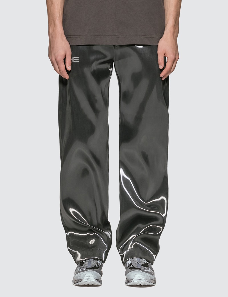 Heliot Emil - Liquid Metal Suit Pants | HBX