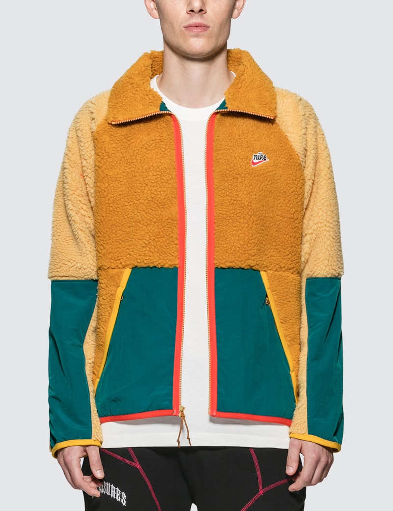 Nike - Nike Sportswear Color Blocked Fleece Jacket | HBX