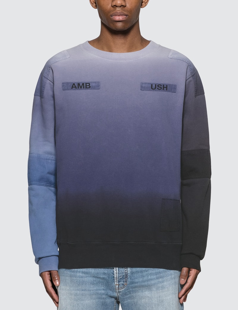 Ambush - New Patchwork Sweatshirt | HBX