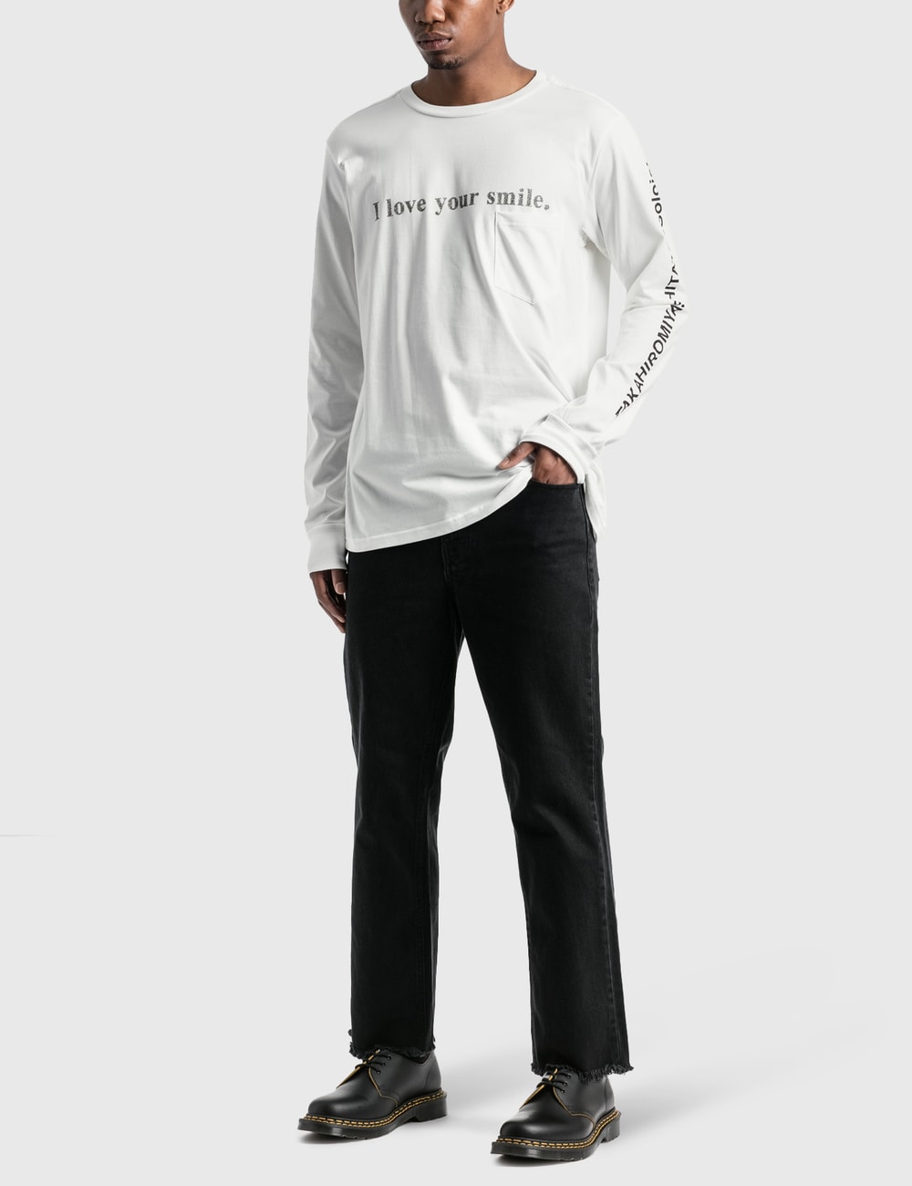 Takahiromiyashita Thesoloist - I Love Your Smile Long Sleeve T-Shirt | HBX